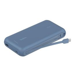 Belkin Powerbank 20.000mAh blau 30W integr.USB-C Kab. BPB024hqBL