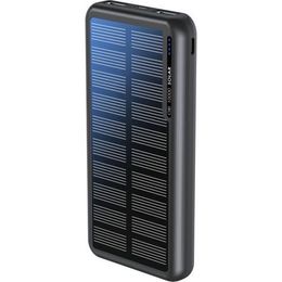 BOOMPODS Obi 10,000mAh Solar Powerbank - Black