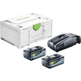 FESTOOL Energie-Set SYS 18V 2x 8,0/SCA16
