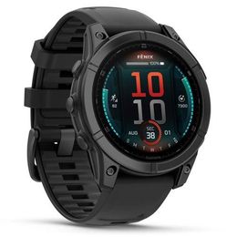 Garmin fenix E (47mm) schwarz/schiefergrau