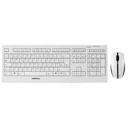 Cherry B.Unlimited 3.0 Desktop Keyboard und Mouse Wei&szlig;-Grau