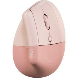 Logitech Lift Rosa Ergonomische vertikale Maus