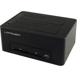 LC-Power LC-DOCK-U3-CR HDD docking station CF/SD card r