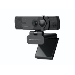 CONCEPTRONIC AMDIS08B 4K-UltraHD Weitwinkel-Webcam