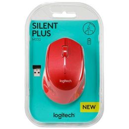 Logitech M330 Silent Plus rot
