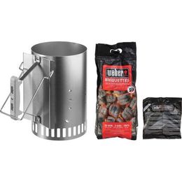Weber 3-in-1 Anz&uuml;nd-Set f&uuml;r Holzkohlegrills