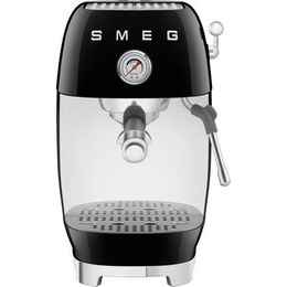 Smeg ECF03BLEU Premium Siebtr&auml;germaschine schwarz