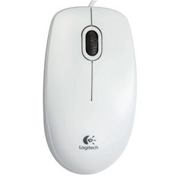 Logitech B100 Optical USB Mouse white OEM