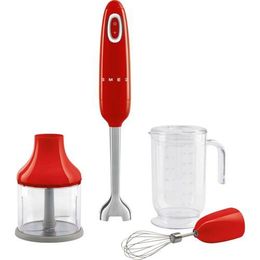 Smeg HBF03RDEU Stabmixer Rot