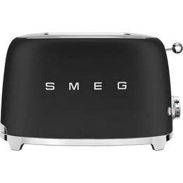 Smeg TSF01BLMEU Toaster schwarz matt
