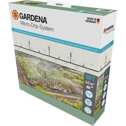 Gardena Micro-Drip-System Set Gem&uuml;se-/Blumenbeet 60qm