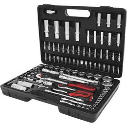 KS Tools 1/4 +1/2 CHROMEplus Steckschl&uuml;ssel-Satz, 96-tlg