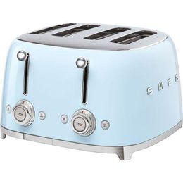 Smeg TSF03PBEU 4-Schlitz-Toaster Pastellblau