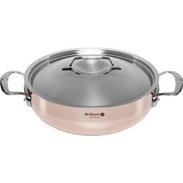 de Buyer Prima Matera Bratentopf Kupfer/Edels. 28cm konisch ind.