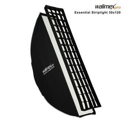 WALIMEX pro Softbox Essential Striplight 30x120