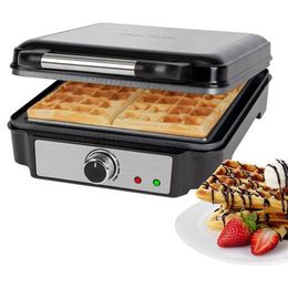 PROFI COOK Proficook PC-WA 1241 inox Br&uuml;sseler Waffelautomat 4-fach
