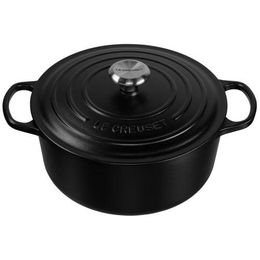 Le Creuset Signature Br&auml;ter rund 26 cm schwarz
