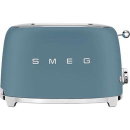 Smeg TSF01SBMEU Toaster storm blue matt