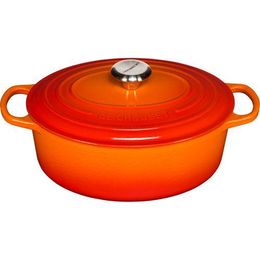 Le Creuset Signature Br&auml;ter oval 29 cm ofenrot