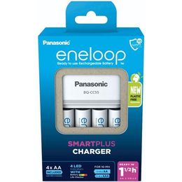 Panasonic Eneloop Smart Plus Cha BQ-CC55 inkl. 4xAA K-KJ55MCD40E