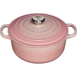 Le Creuset Signature Gusseisen- Braeter rund 20cm shellpink