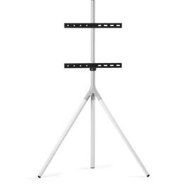 One for All TV Stand Full Metal Tripod Titanium wei&szlig; WM 7462