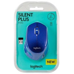 Logitech M330 Silent Plus blau