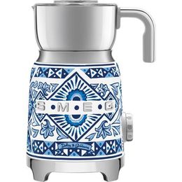 Smeg MFF01DGBEU Dolce&Gabbana Milchaufsch&auml;um. Blu Mediterraneo