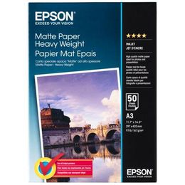 Epson Matte Paper - Heavy Weight A 3, 50 Blatt, 167 g S 041261