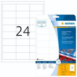 Herma strap.-f&auml;h Etik. 66X33,8 25 Blatt DIN A4 600 St&uuml;ck 4691