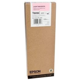 Epson Tintenpatrone light magenta T 606 220 ml T 606C