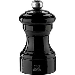 Peugeot Bistro Pfefferm&uuml;hle 10 cm Schwarz lackiertes Holz