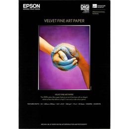 Epson Velvet Fine Art Paper A 2 25 Blatt, 260 g S 042096