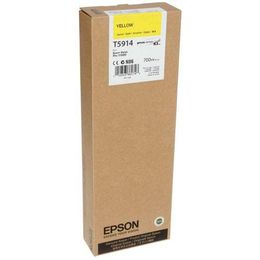 Epson Tintenpatrone yellow T 591 700 ml T 5914