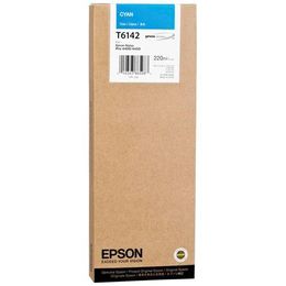Epson Tintenpatrone cyan T 614 220 ml T 6142