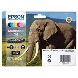 Epson Multipack Claria Photo HD BK/C/M/Y/LC/LM T 242 T 2428