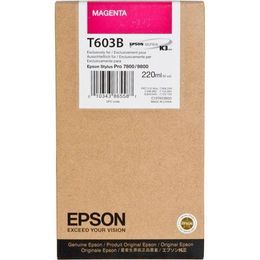 Epson Tintenpatrone magenta T 603 220 ml T 603B