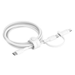 Belkin BOOST CHARGE 2-in-1 Kabel USB-C/Lig.1,5m ws.CAC003hq1.5MWH