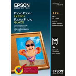 Epson Photo Paper Glossy A 4 50 Blatt 200 g