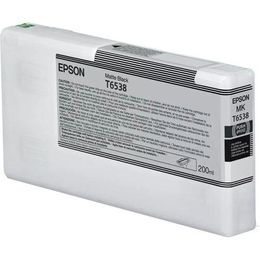 Epson Tintenpatrone matte schwarz T 653 200 ml T 6538N