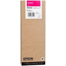 Epson Tintenpatrone magenta T 614 220 ml T 6143