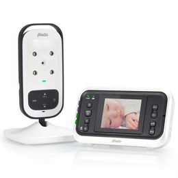 Alecto Babyphone mit Kamera und 2,4 Zoll Farbdisplay, wei&szlig;/anth