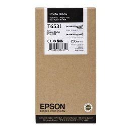 Epson Tintenpatrone photo schwarz T 653 200 ml T 6531