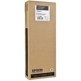 Epson Tintenpatrone photo schwarz T 636 700 ml T 6361