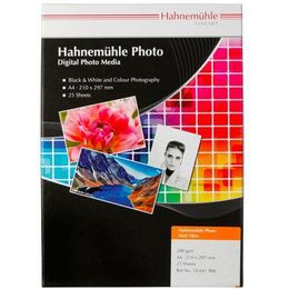 Hahnem&uuml;hle Hahnem&uuml;hle Photo Matt Fibre A 4 warmwei&szlig; 200 g 25 Blatt