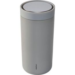 Stelton To Go Click Thermobecher 0,4 l soft light grey