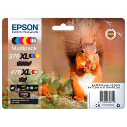 Epson Multipack Claria Photo HD T 378/478 XL (6 Farben) T 379D