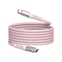 Verbatim Sync&Charge 100W 120cm USB-C/USB-C Magnetic pink 31857