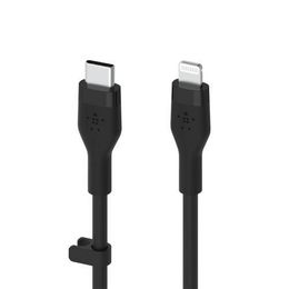 Belkin Flex Lightning/USB-C 15W 3m, mfi, 15W, schw. CAA009bt3MBK