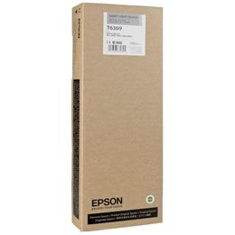 Epson Tintenpatrone light light schwarz T 636 700 ml T 6369